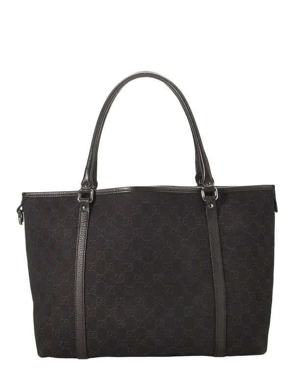 Gucci Gg Canvas Joy Tote - Brown