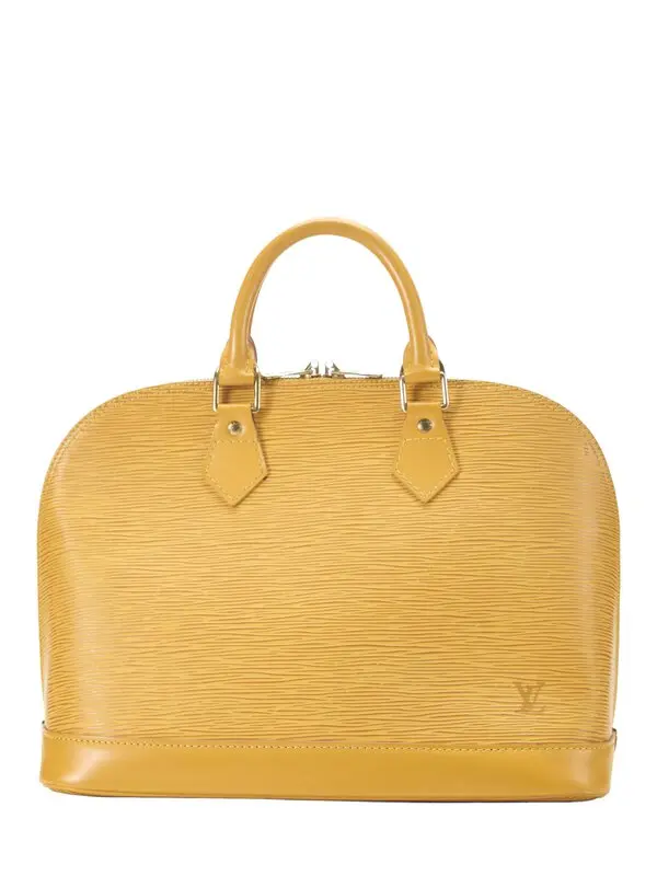 LOUIS VUITTON Epi Alma Handbag - Yellow