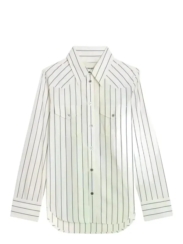 Zadig&Voltaire Thelma Striped Shirt - White