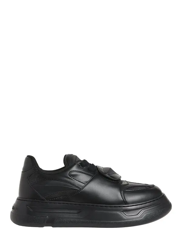 Emporio Armani Chunky Low-top Sneakers - Black