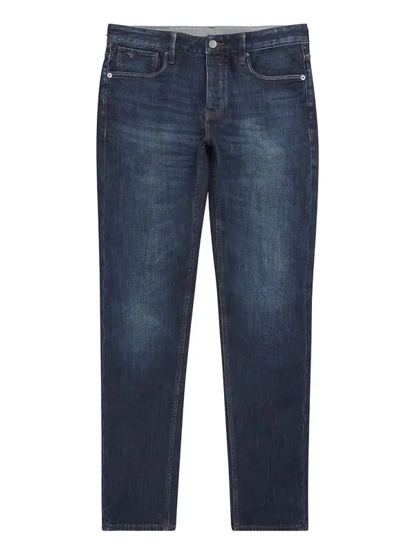 Emporio Armani J75 Slim-fit Jeans - Blue
