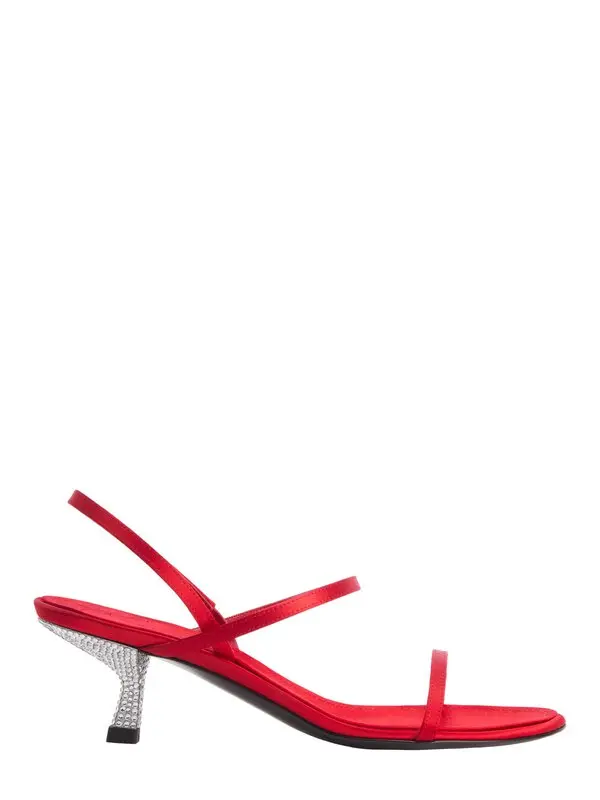 GIUSEPPE ZANOTTI Saphyra 50 Sandals - Red