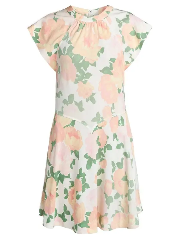 Stella McCartney Floral Print Mini Dress - Multi