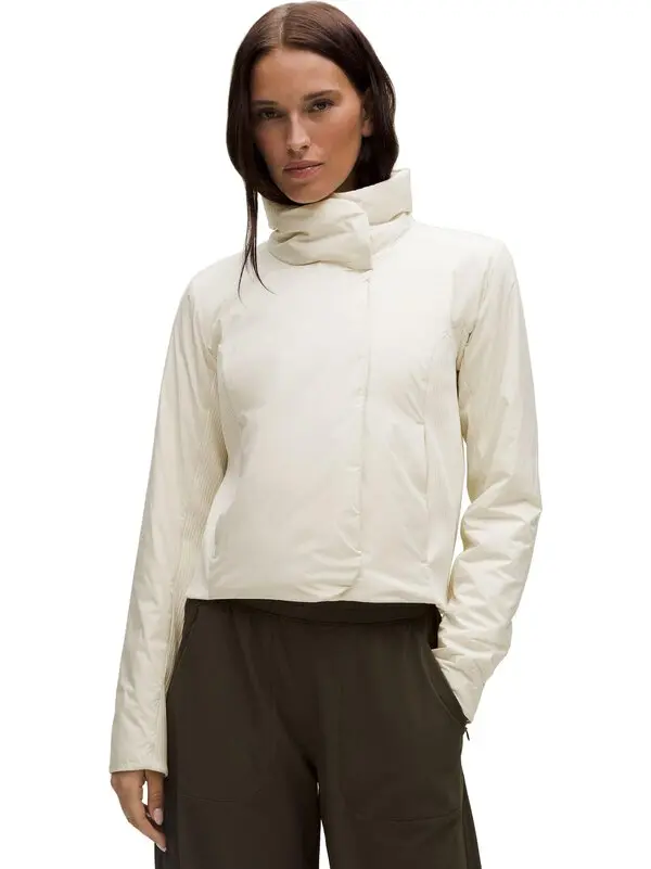 Lululemon Sleek City Jacket - Light Ivory
