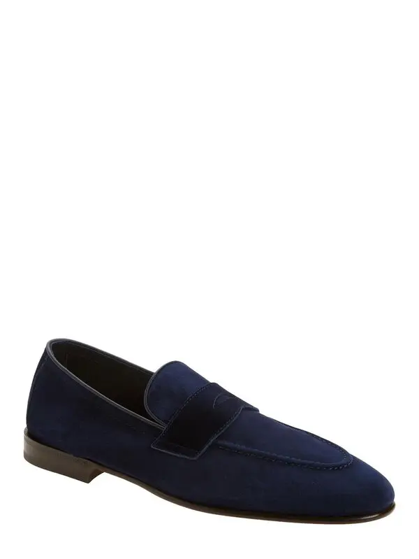 Brunello Cucinelli Penny Loafer - C8862 Blue