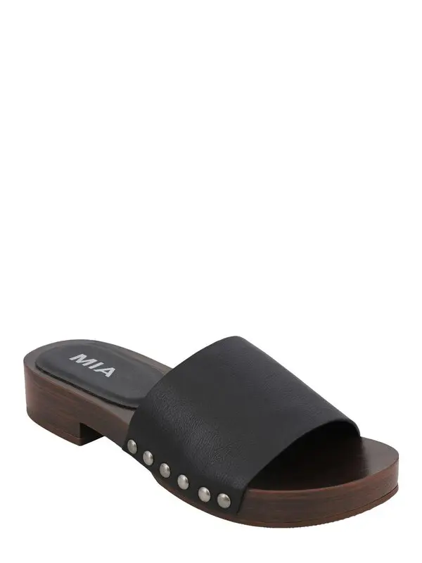 Mia Lanell Slide Sandal - Black
