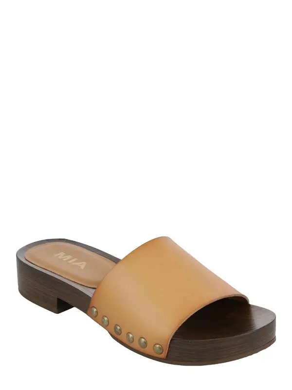 Mia Lanell Slide Sandal - Tan
