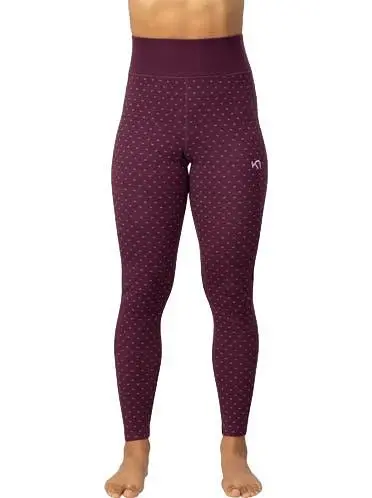 Kari Traa Vilma High Waist Pant - Wine