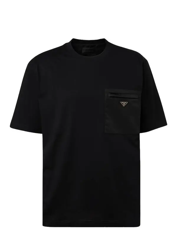 Prada Cotton Jersey T-shirt - Black