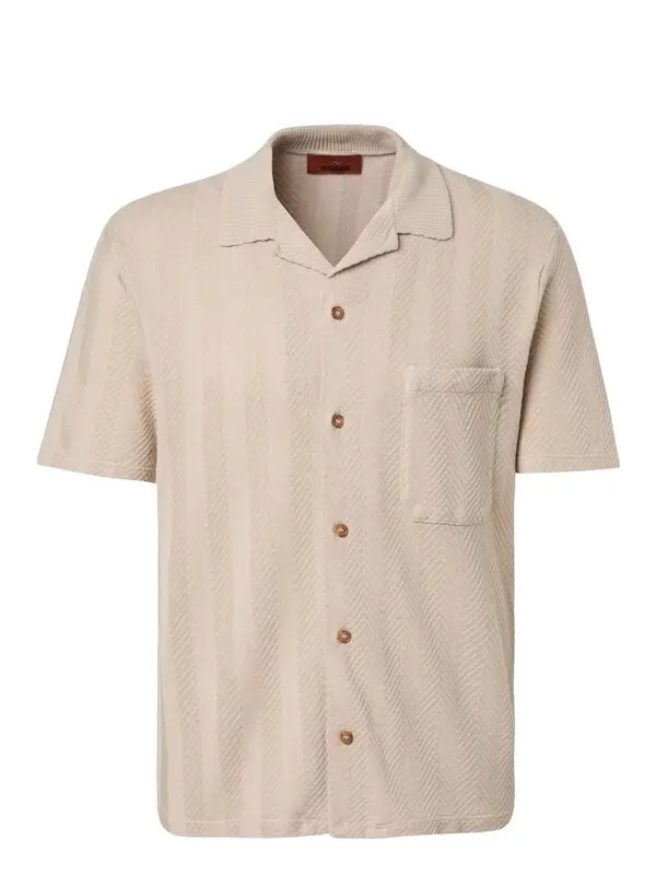 Missoni Cotton-blend Shirt - Beige