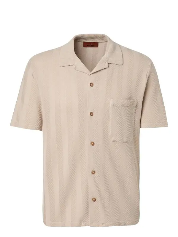 Missoni Cotton-blend Shirt - Beige