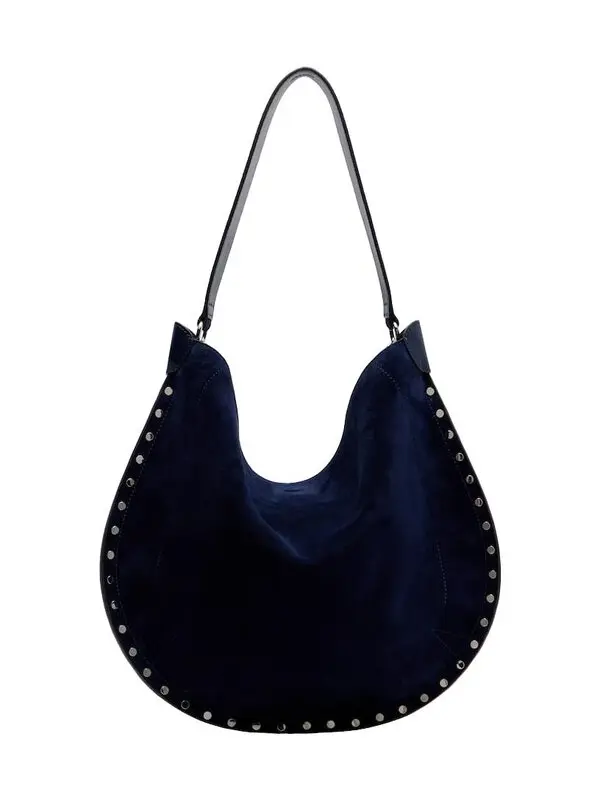 Isabel Marant Oskan Suede Shoulder Bag - Blue