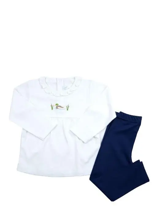 CUCLIE Ruffle Mallard Play Set - White Multi