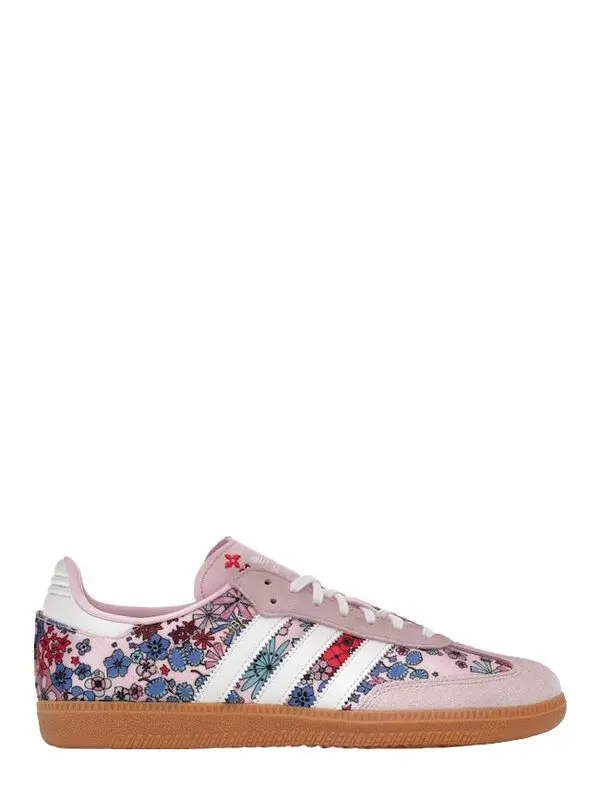 Adidas Samba Og Liberty London Floral Sneakers - Clear Pink/white/gum 3
