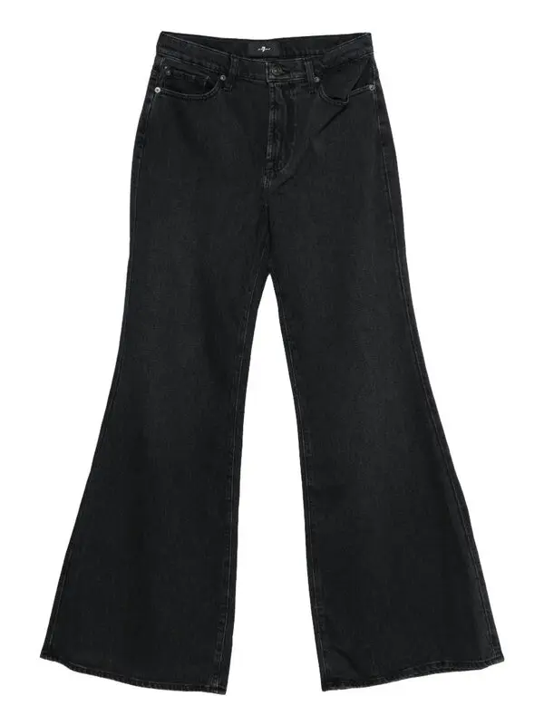 7 For All Mankind Flare Jeans - Black