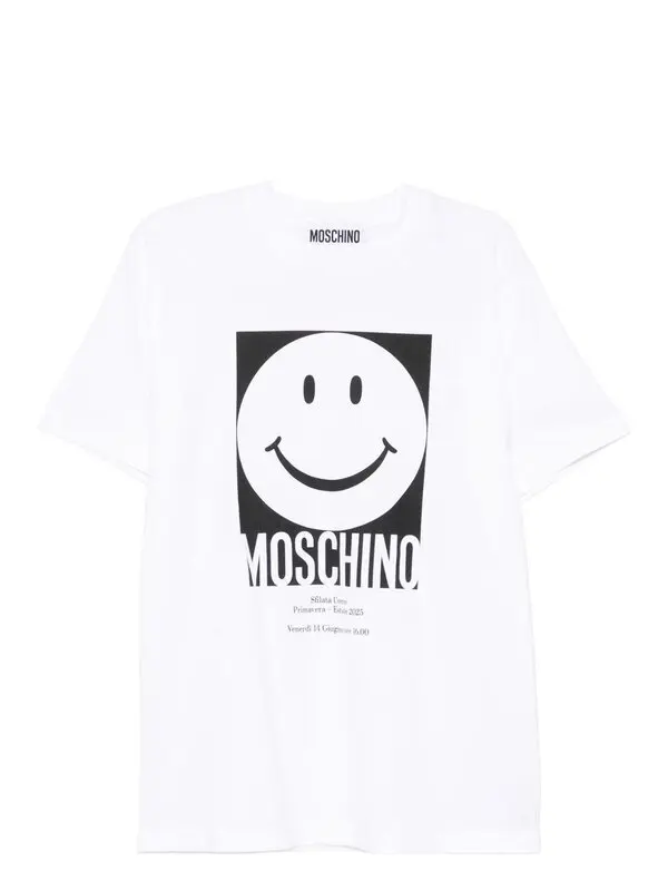 Moschino Printed T-shirt - White