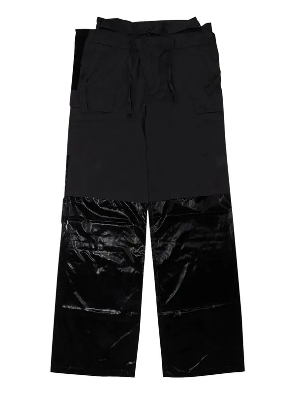 Ottolinger Baggy Cargo Pants - Black