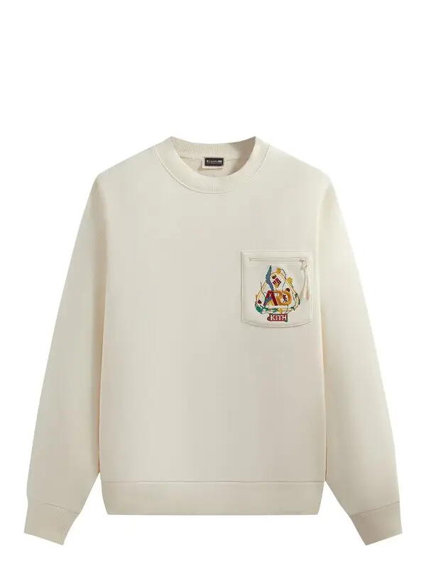 Kith For Columbia Garden Of Life Nelson Crewneck 'history - Cream