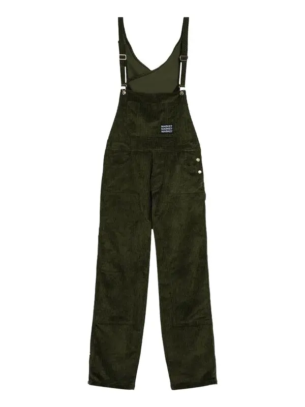 MARKET Velvet Overalls - Green