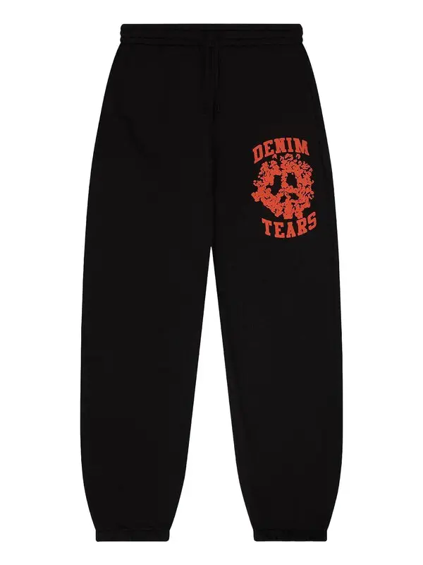DENIM TEARS Denim University Sweatpants - Black