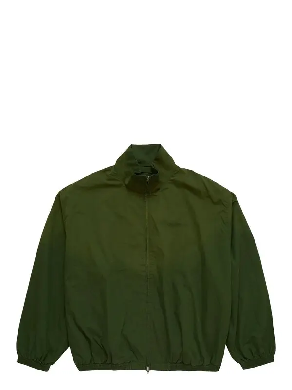 Acne Studios Logo Zipper Jacket - Green
