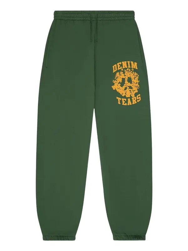 DENIM TEARS Denim University Sweatpants - Green