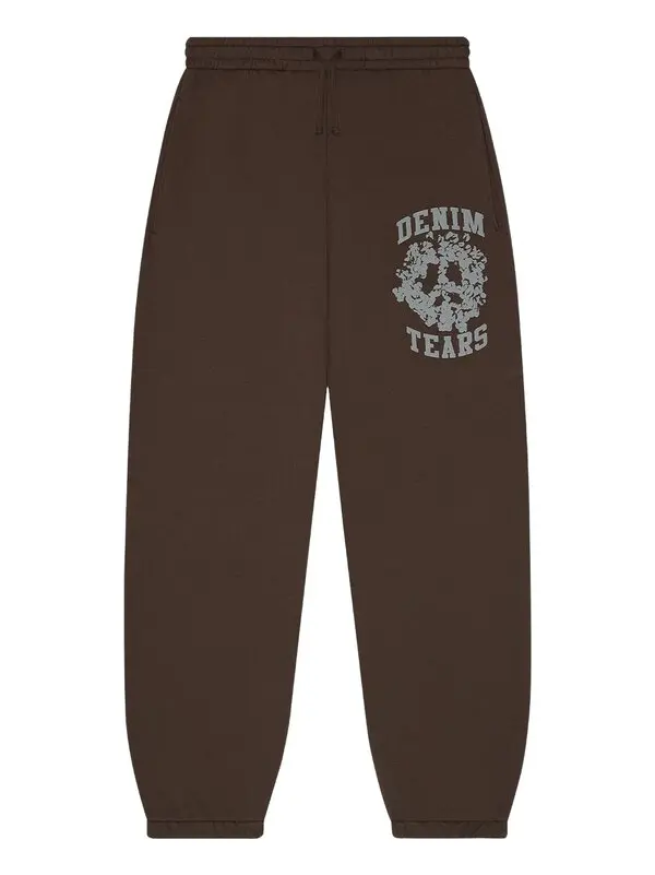 DENIM TEARS Denim University Sweatpants - Brown