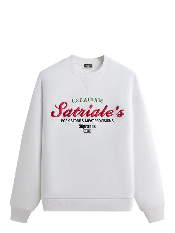Kith For The Sopranos Satriale's Nelson Crewneck - White