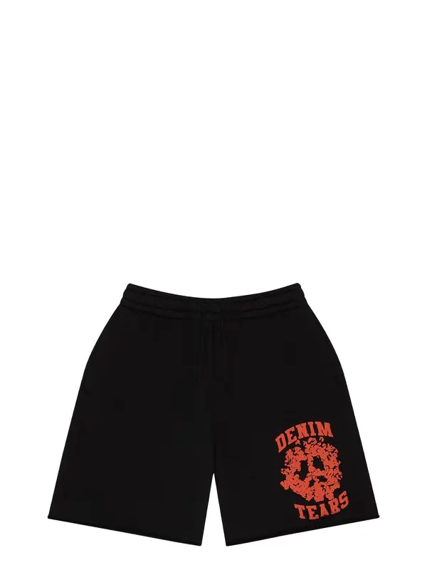 DENIM TEARS Denim University Sweatshorts - Black