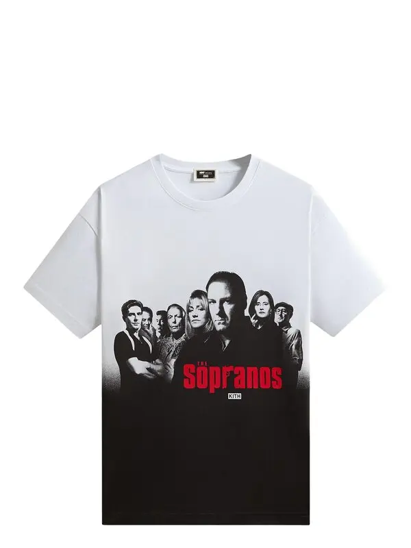 Kith For The Sopranos Ombre Poster Vintage Tee - White