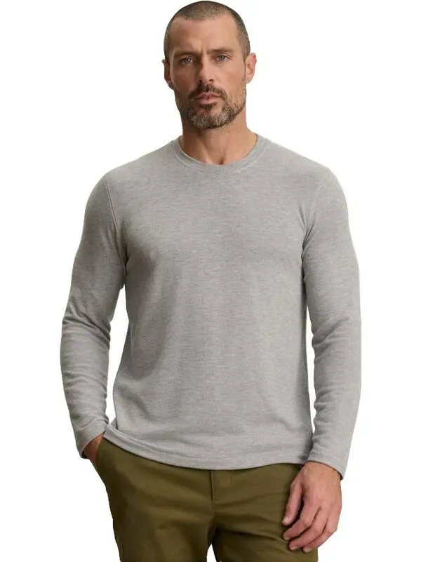 Velvet By Graham & Spencer Becker Crewneck - Grey
