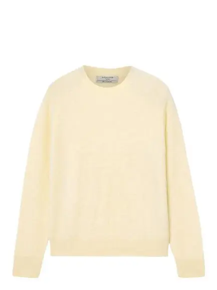 ALLSAINTS Rebel Round-neck Cashmere Jumper - Hay Yellow