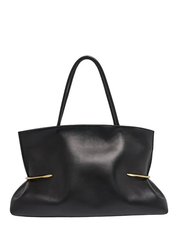 Givenchy Pinch Squeezed Nappa Leather Tote Bag - 001-black