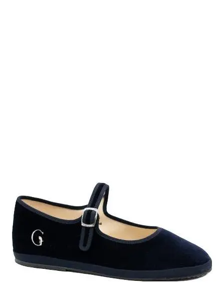 GONDOLINA SHOES Mary Jane Ballet Flats - Torcello Navy