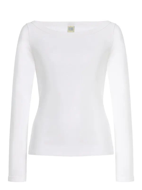 FLORE FLORE Steffi Organic Cotton T-shirt - White