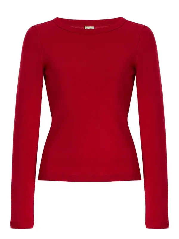 FLORE FLORE Max Cotton T-shirt - Red