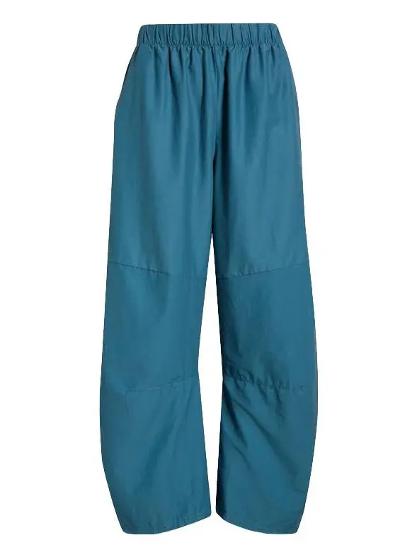 Free People Game Day Barrel Leg Pants - Riptide