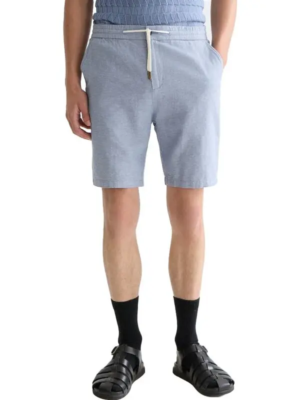 Scotch & Soda Cotton & Linen Chino Shorts - Infinity