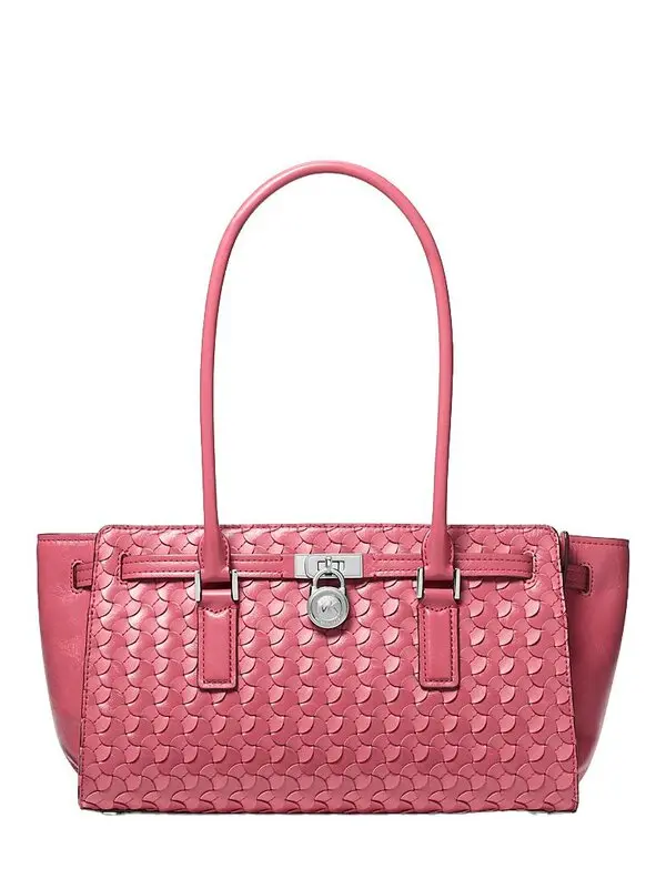 Michael Kors Hamilton Moderne Small East West Shoulder Tote - Rosewood