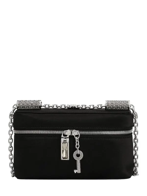Dolce & Gabbana Sicily Medium Shoulder Bag - Black