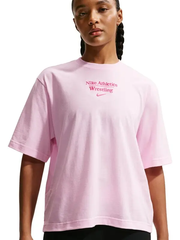 Nike Wrestling Boxy T-shirt - Pink