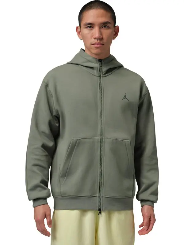 JORDAN Sport Hoop Fleece Dri-fit Full-zip Hoodie - Green