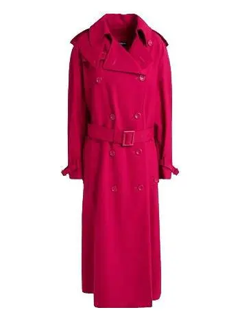 Dolce & Gabbana Crepe Trench Coat - Magenta