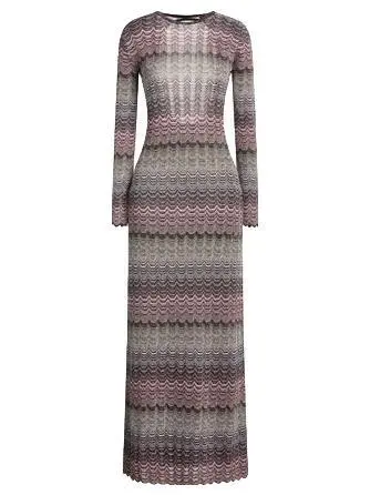 Missoni Maxi Bodycon Knitted Dress - Black