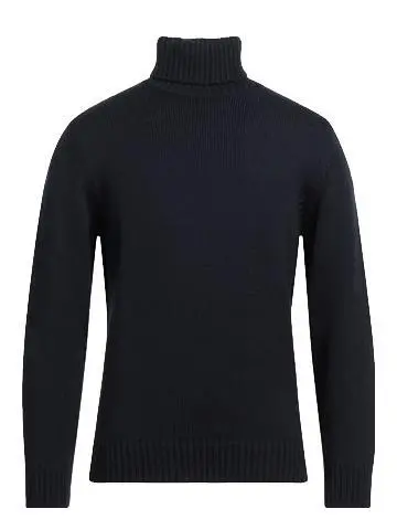 Paul & Shark Turtleneck In Virgin Wool - Blue