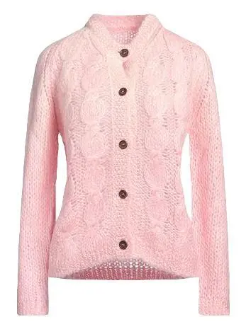 MAISON MARGIELA Cable-knit Cardigan - Pink