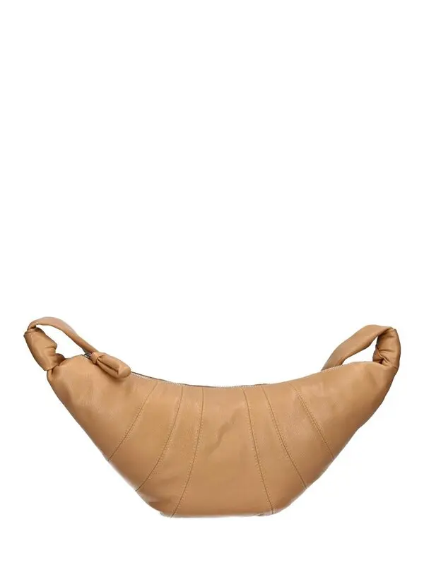 LEMAIRE Croissant Shoulder Bag - Beige