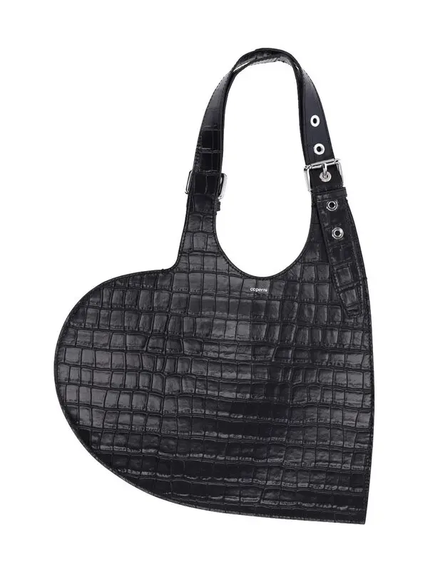 Coperni Heart Bag - Black