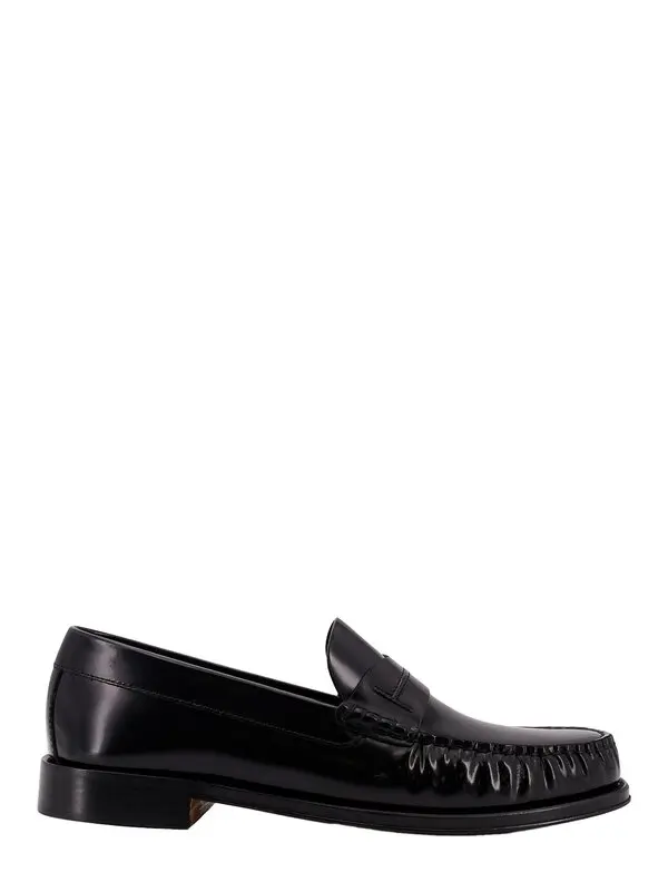 TOM FORD Leather Loafer - Black