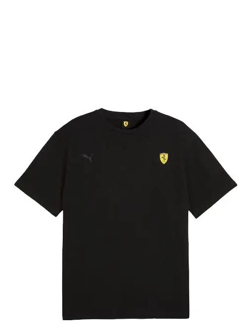 PUMA Ferrari Speed Cotton Graphic T-shirt - Puma Black